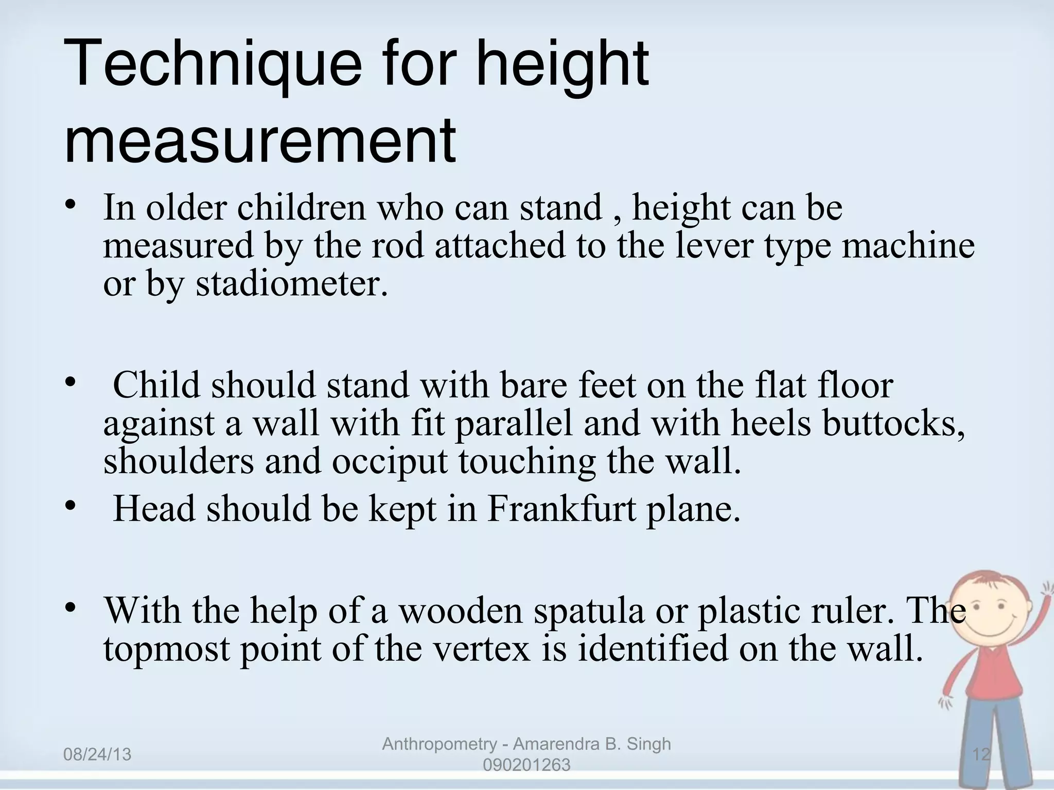 Anthropometry | PPT
