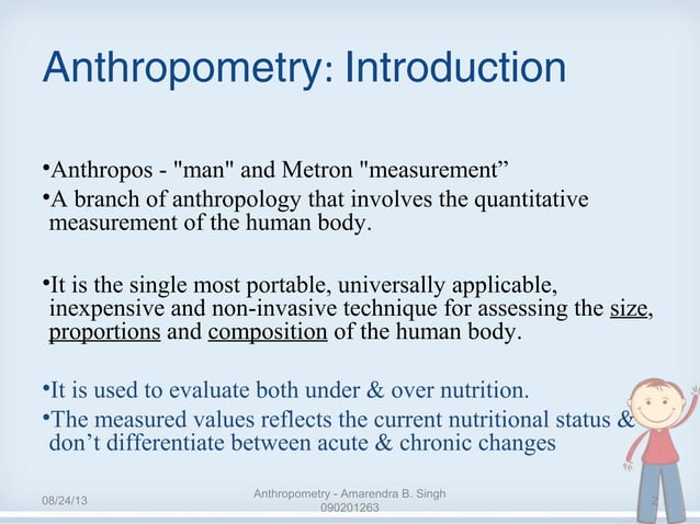 Anthropometry | PPT