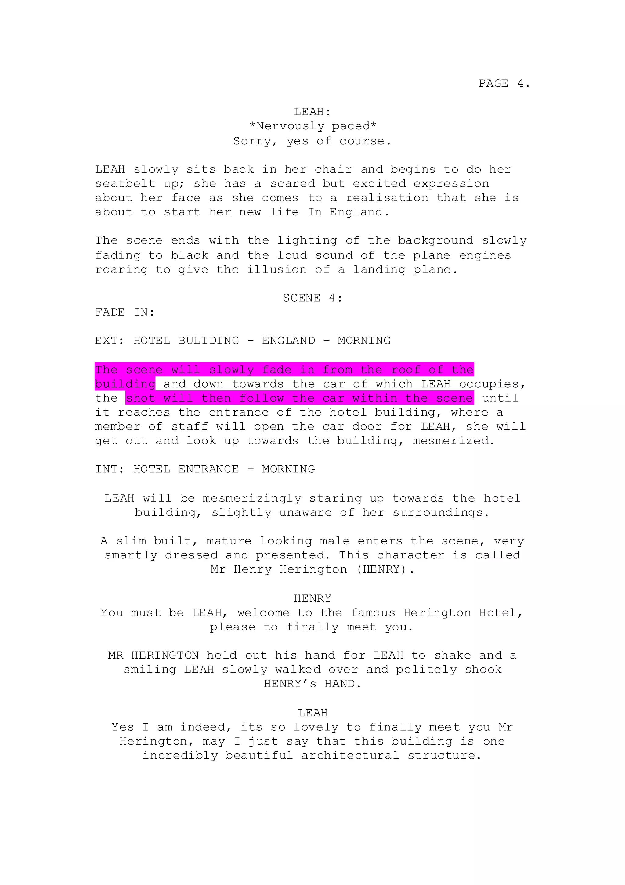 Amy bayes film script | DOCX