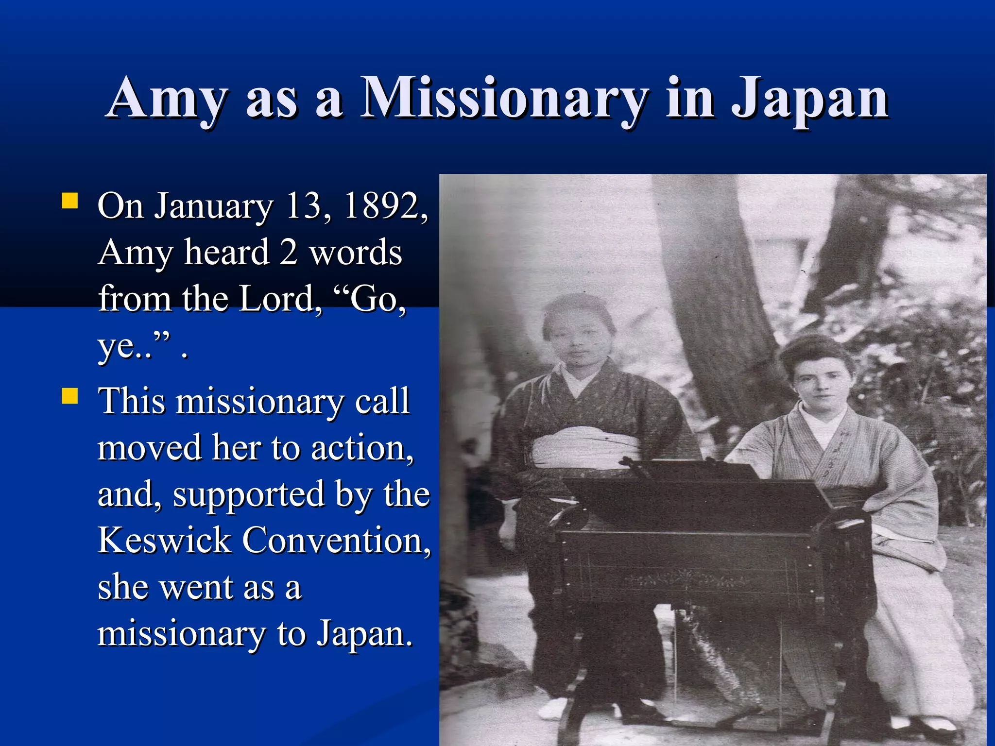 Amy Carmichael, Lady Christian missionary in Indian Christian ...