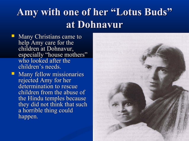 Amy Carmichael, Lady Christian missionary in Indian Christian ...