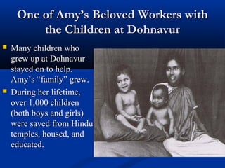 Amy Carmichael, Lady Christian missionary in Indian Christian ...