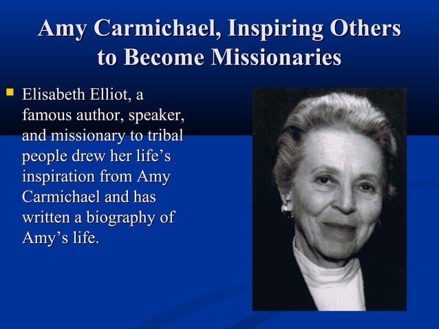 Amy Carmichael, Lady Christian missionary in Indian Christian ...