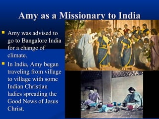 Amy Carmichael, Lady Christian missionary in Indian Christian ...