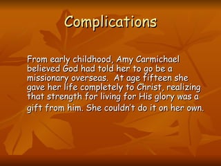 Amy carmichael power point | PPT