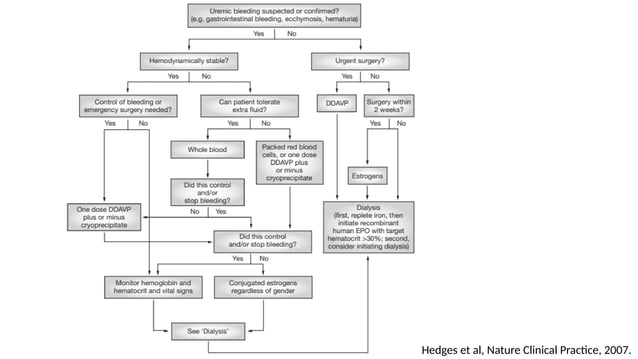 Uremic Platelet Dysfunction and the Kidney Biopsy | PPTX