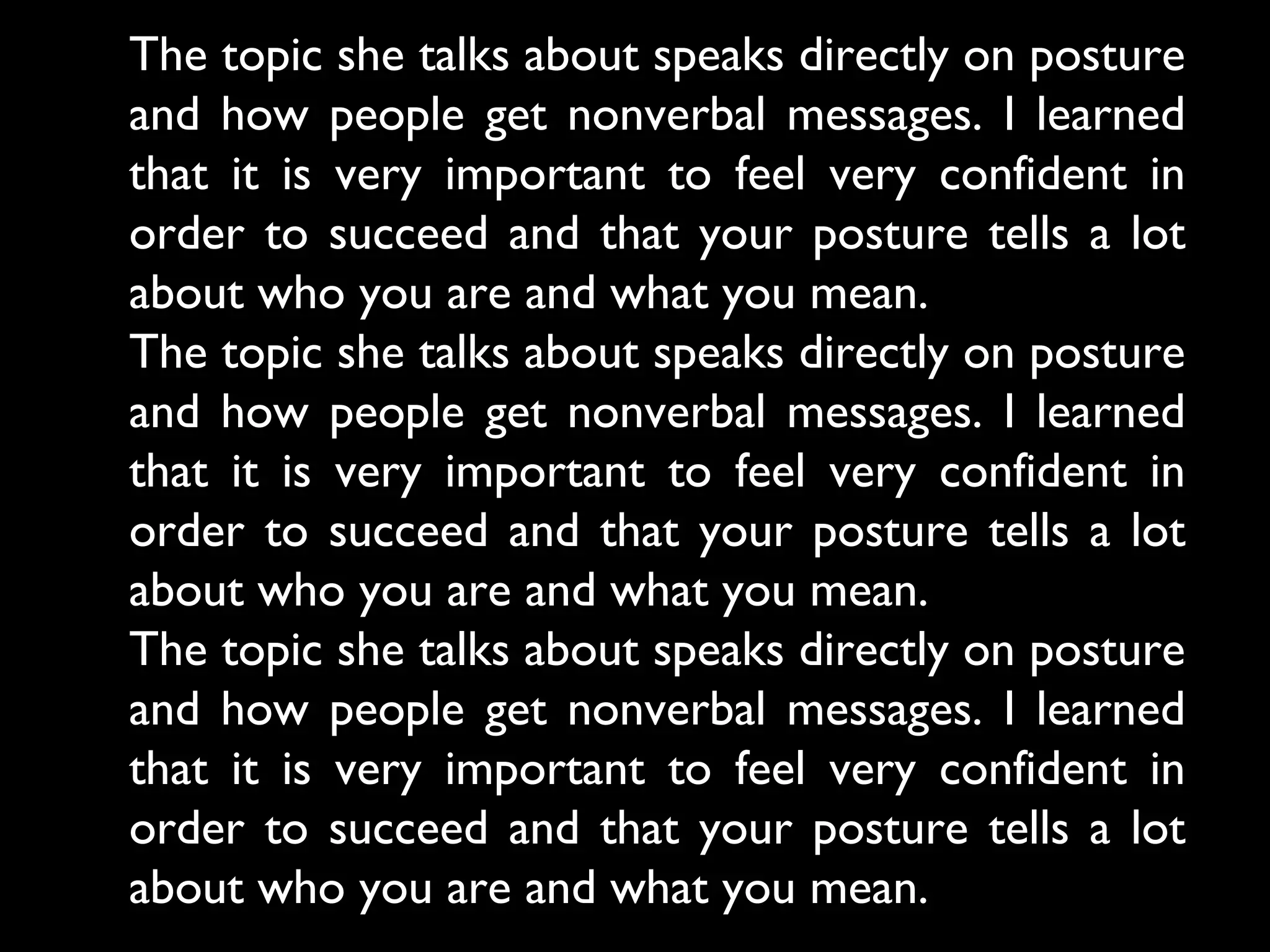 Amy Cuddy - Your body language shapes who you are | PPT