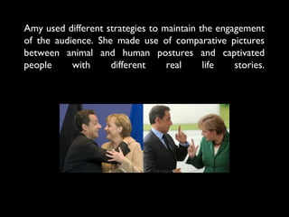 Amy Cuddy - Your body language shapes who you are | PPT