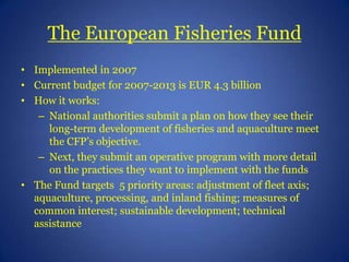 Common Fisheries Policy-Long Version | PPTX