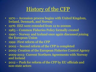 Common Fisheries Policy-Long Version | PPTX