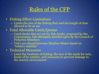 Common Fisheries Policy-Long Version | PPTX