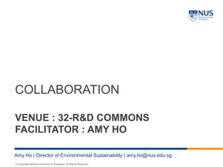 Amy Ho: Collaboration summary | PDF