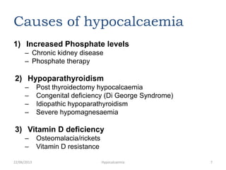 Hypocalcaemia | PPTX