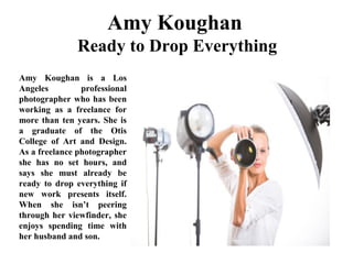 Amy Koughan Keeping Up With the Times | PPT