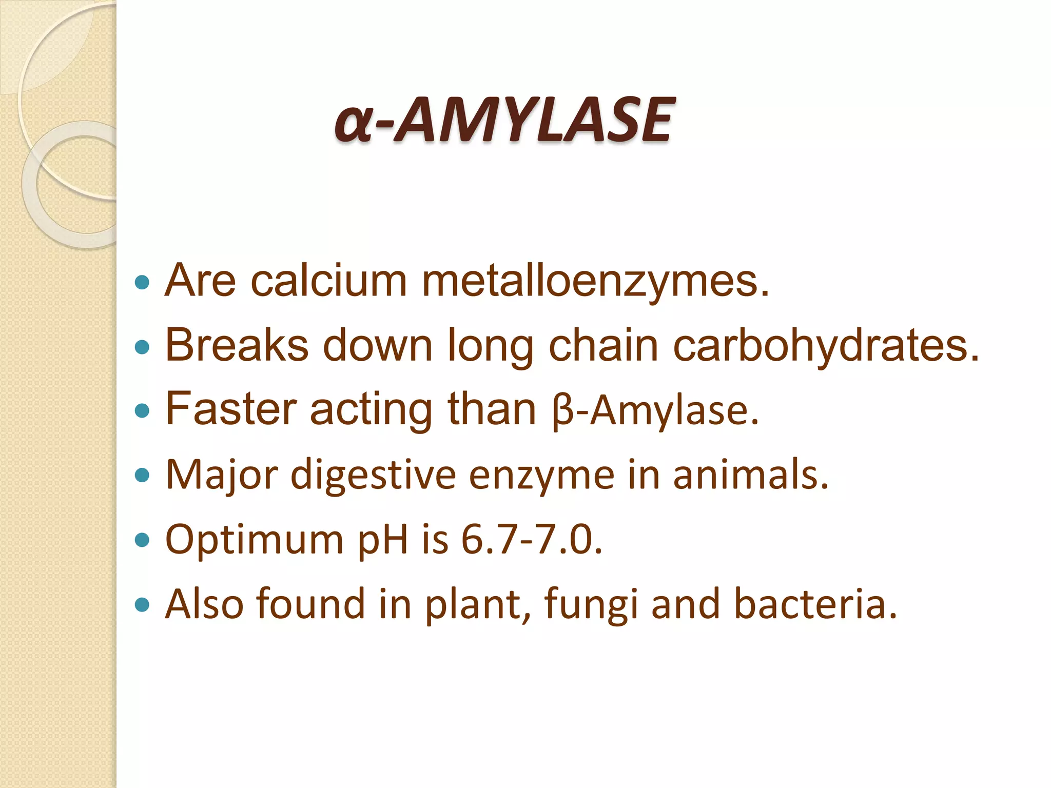 Amylase ppt | PPTX