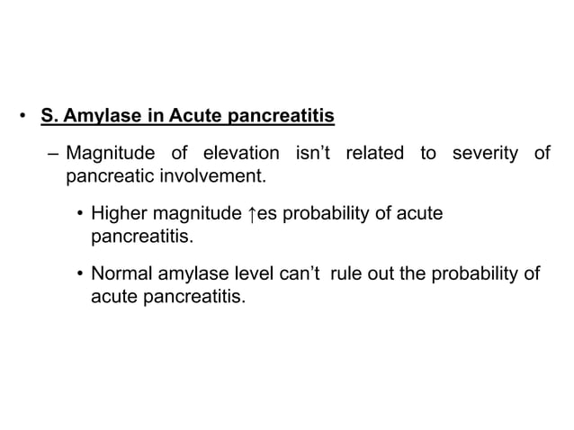 Amylase | PPTX | Endocrine and Metabolic Diseases | Diseases and Conditions