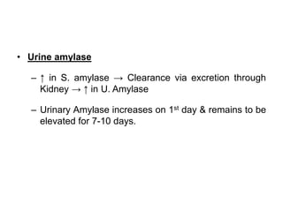 Amylase | PPTX | Endocrine and Metabolic Diseases | Diseases and Conditions