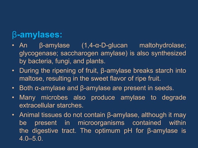 Amylase production | PPTX | Chemistry | Science