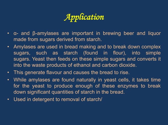 Amylase production | PPTX | Chemistry | Science