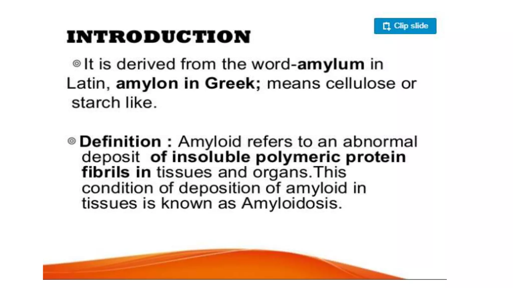 Amyloidosis | PPT
