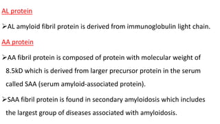 Amyloidosis | PPTX
