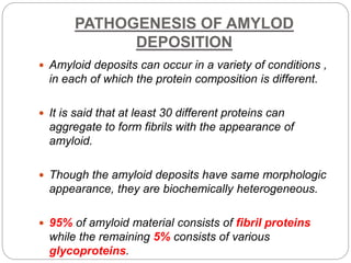 Amyloidosis | PPTX