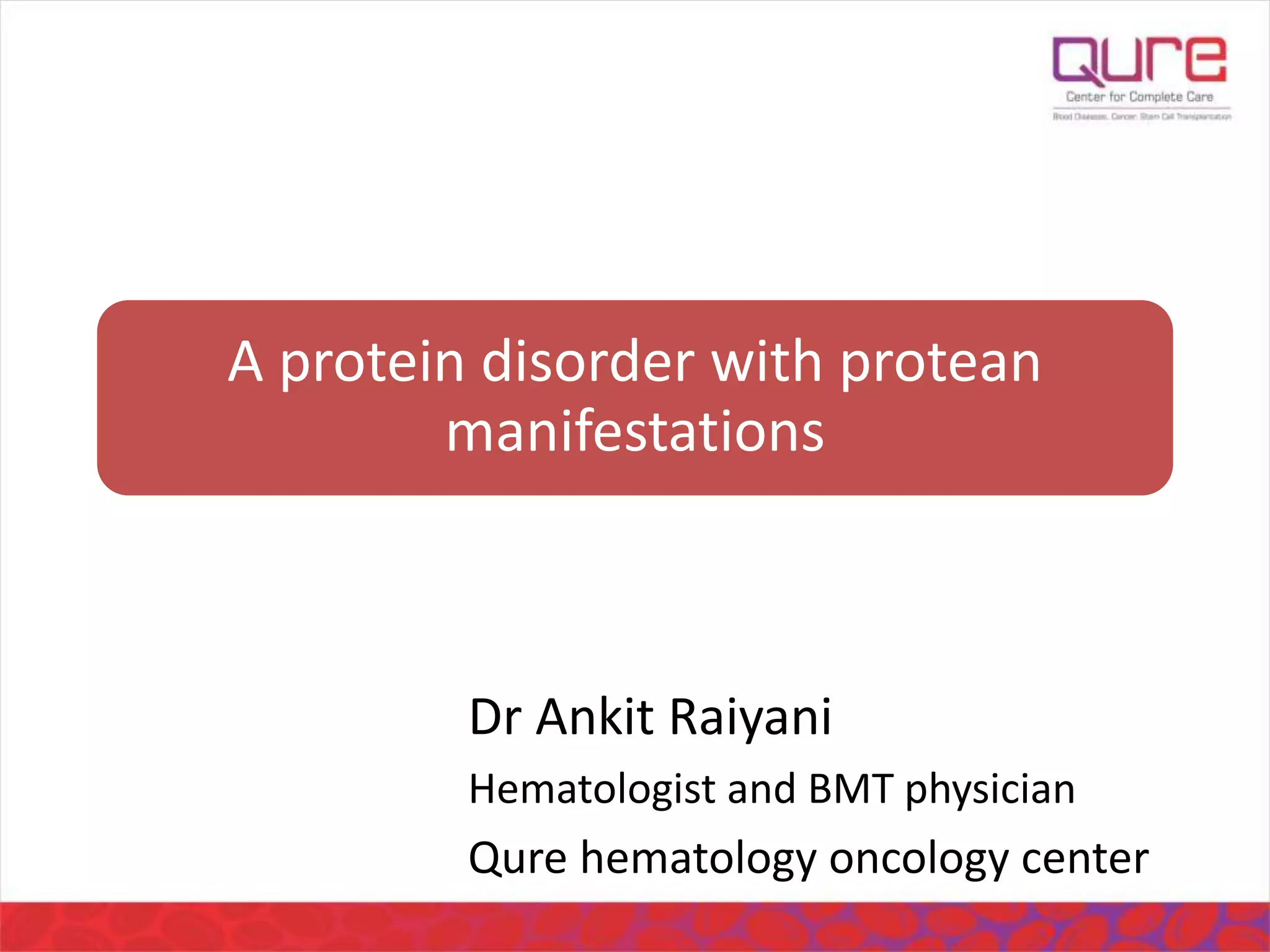 Primary (AL) Amyloidosis | PPSX