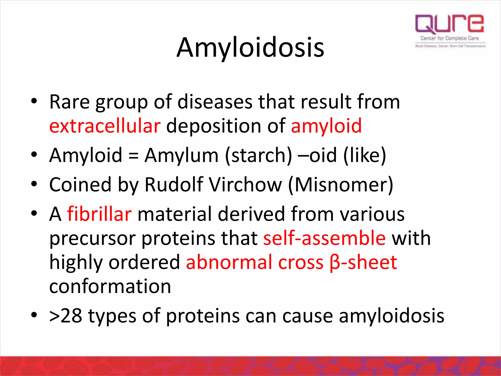 Primary (AL) Amyloidosis | PPSX
