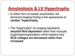 Cardiac Amyloidosis - Dr. Akif | PPTX