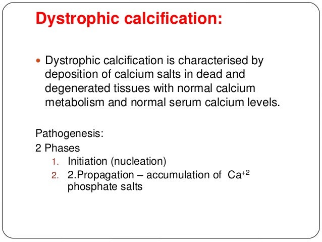 Amyloidosis and pathological calcification