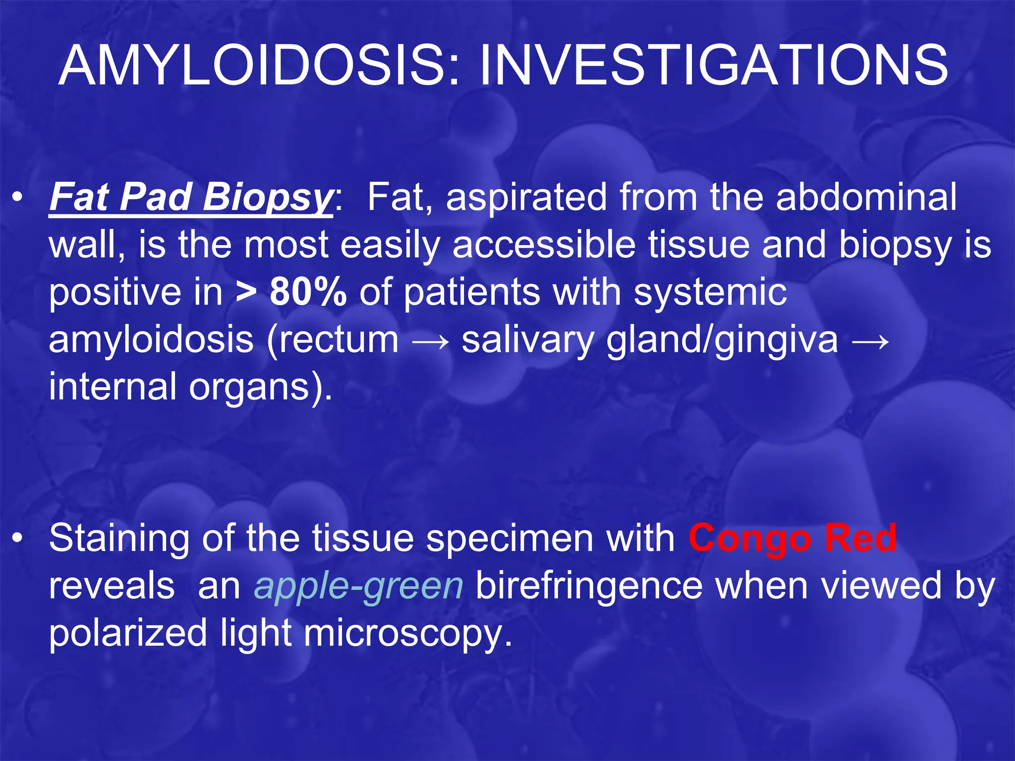 Amyloidosis | PPTX