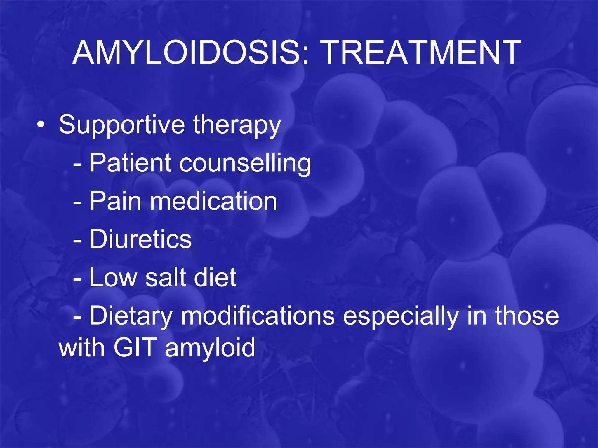 Amyloidosis | PPTX
