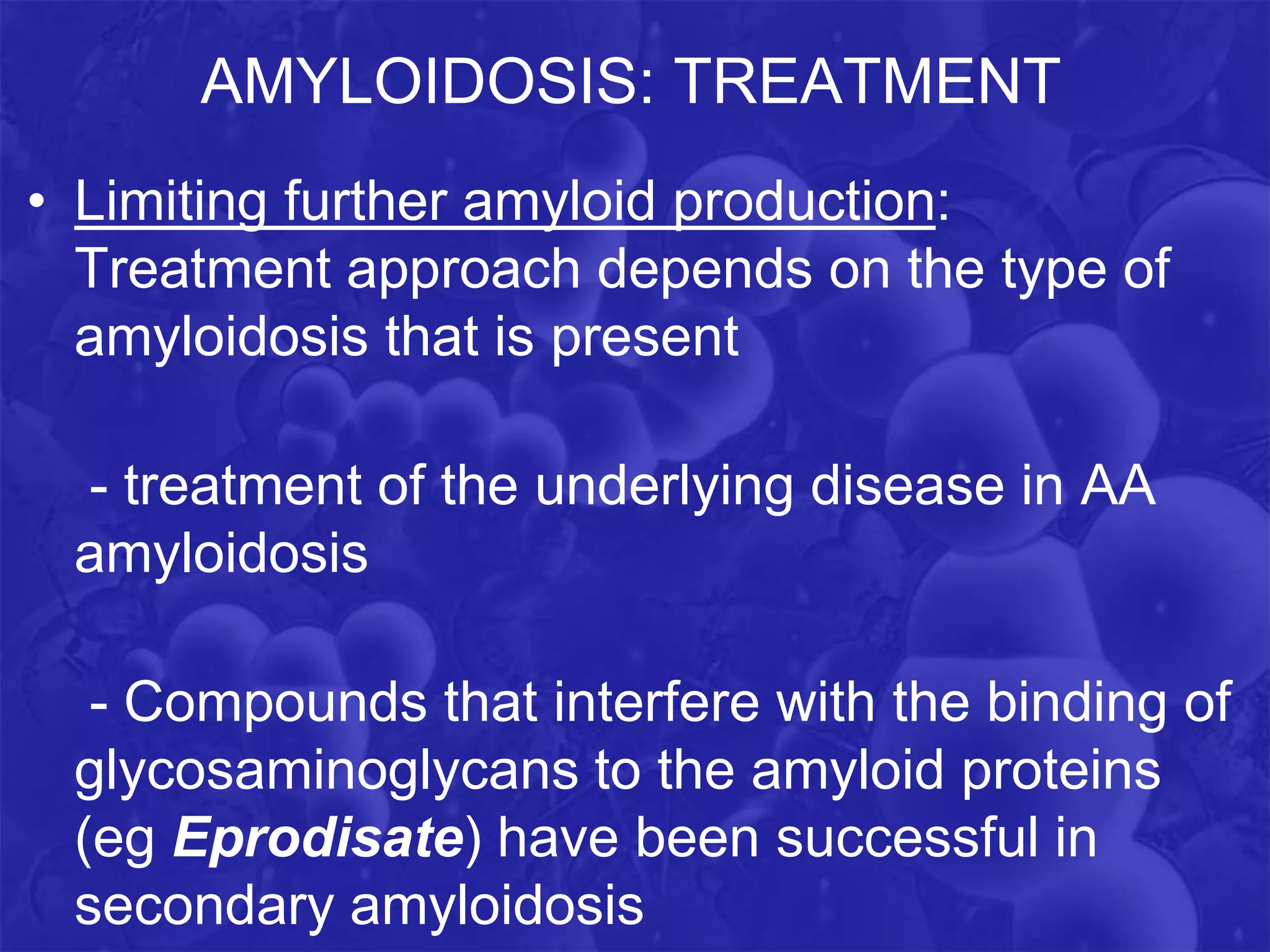 Amyloidosis | PPTX