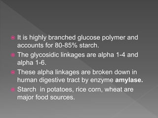 Amylopectin | PPTX