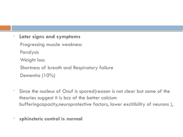 Amylotrophic lateral sclerosis.pptx..... | PPTX