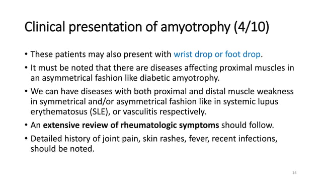 Muscle Atrophy (Amyotrophic) diseases by TSAMO.pptx