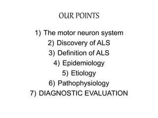 Amyotrophic Lateral Sclerosis | PPTX