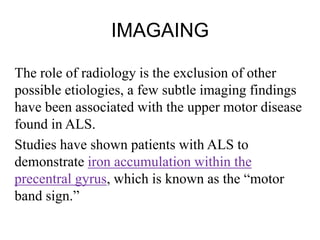 Amyotrophic Lateral Sclerosis | PPTX
