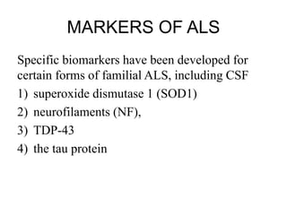 Amyotrophic Lateral Sclerosis | PPTX