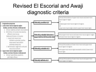 Amyotrophic Lateral Sclerosis | PPTX