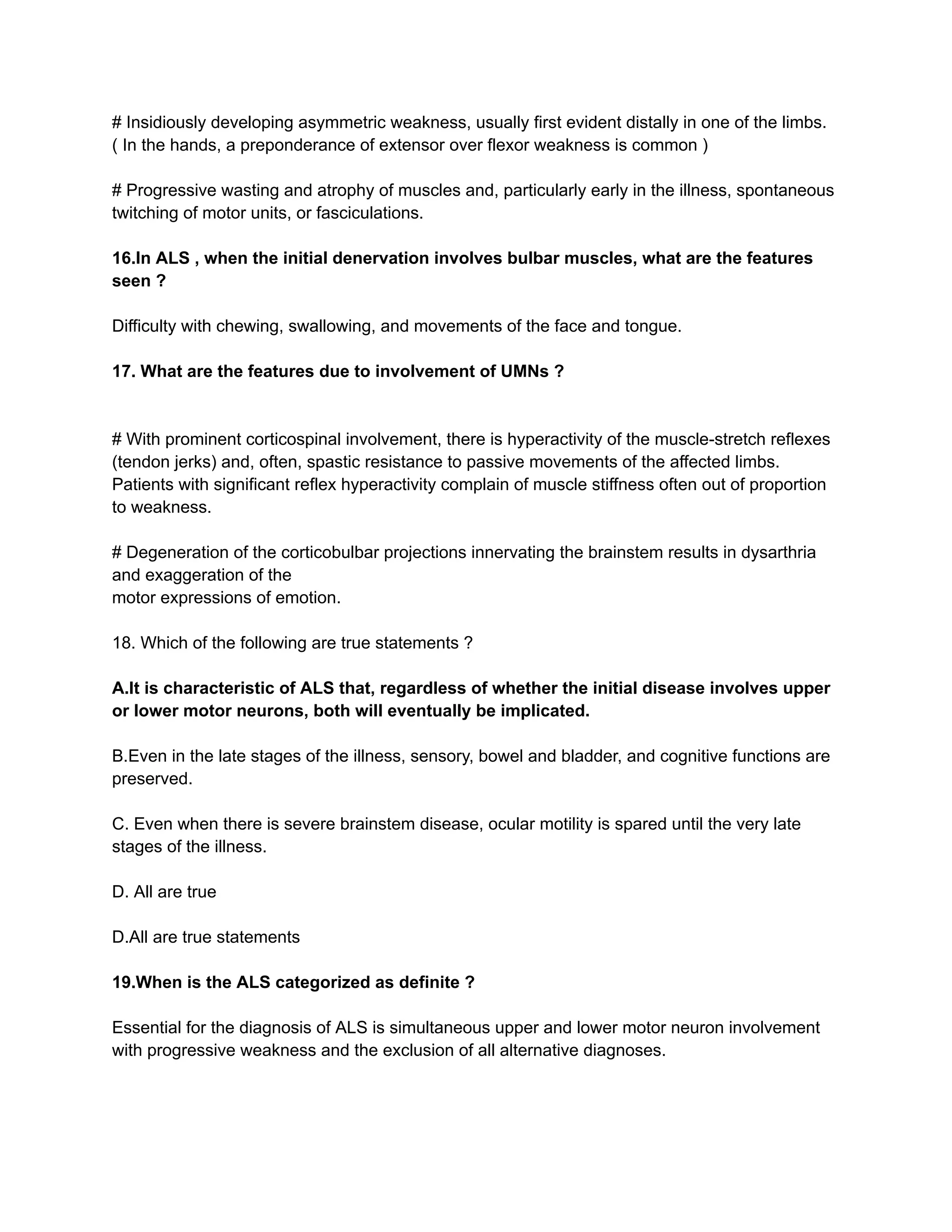 Amyotrophic Lateral Sclerosis ( Important Points ).pdf
