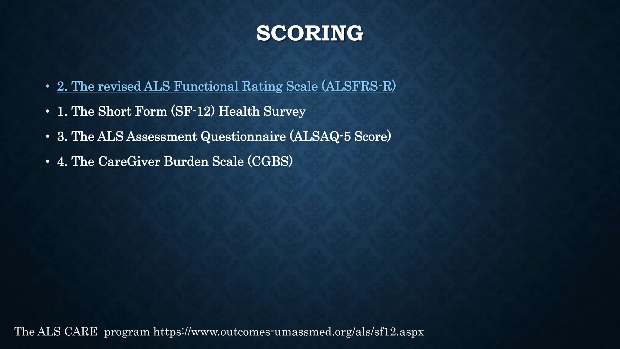 Amyotrophic Lateral Sclerosis - Overview.pptx