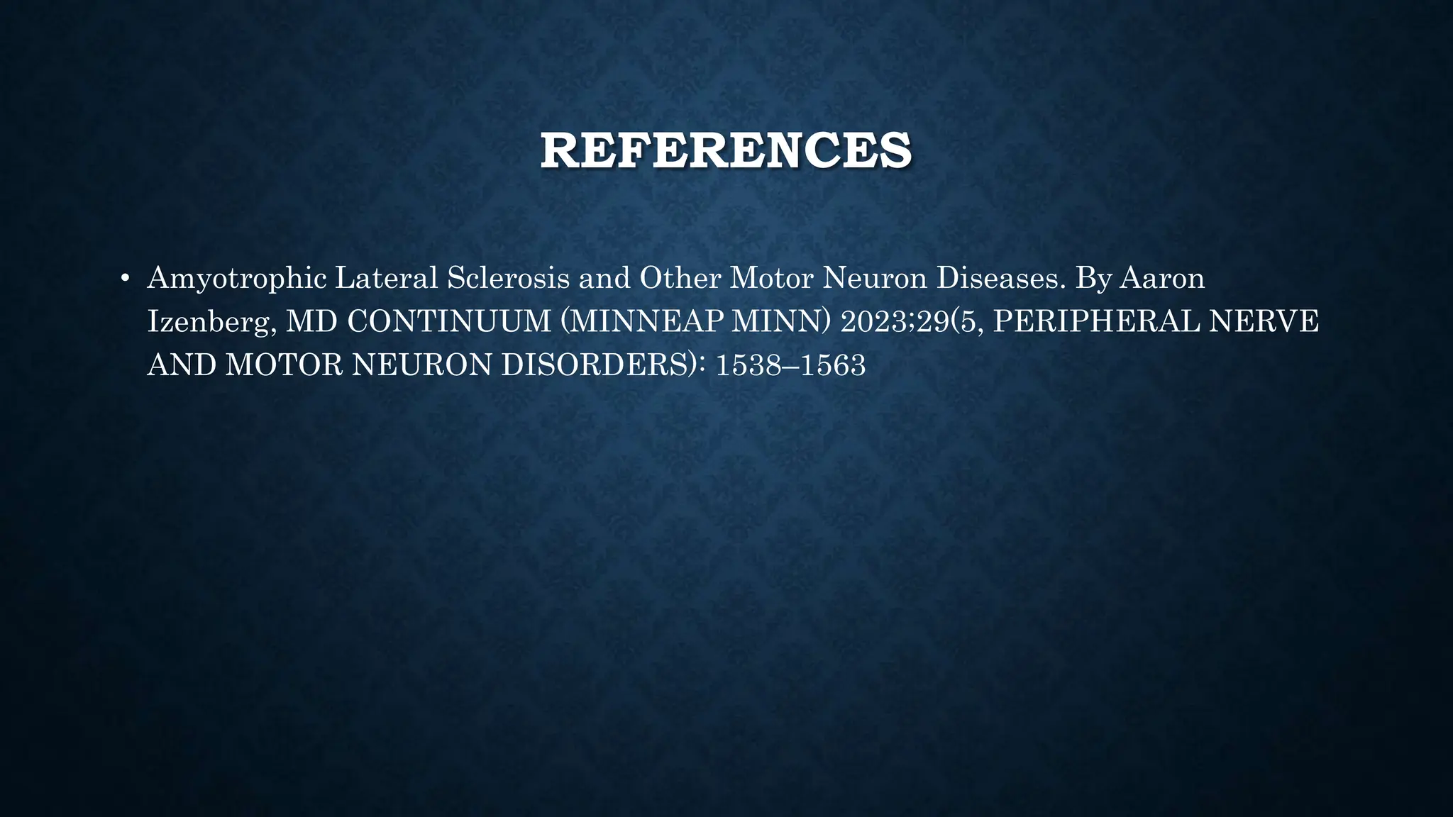 Amyotrophic Lateral Sclerosis - Overview.pptx