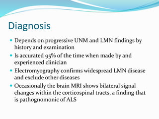 Amyotrophic lateral sclerosis (als) | PPTX