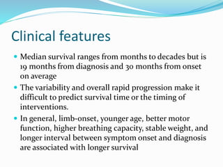 Amyotrophic lateral sclerosis (als) | PPTX