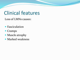 Amyotrophic lateral sclerosis (als) | PPTX