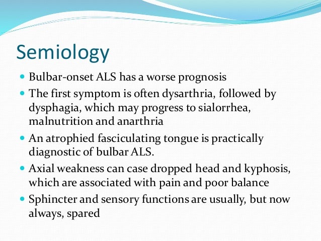 Amyotrophic lateral sclerosis (als)