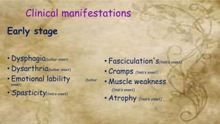Amyotrophic lateral sclerosis (als) | PPTX