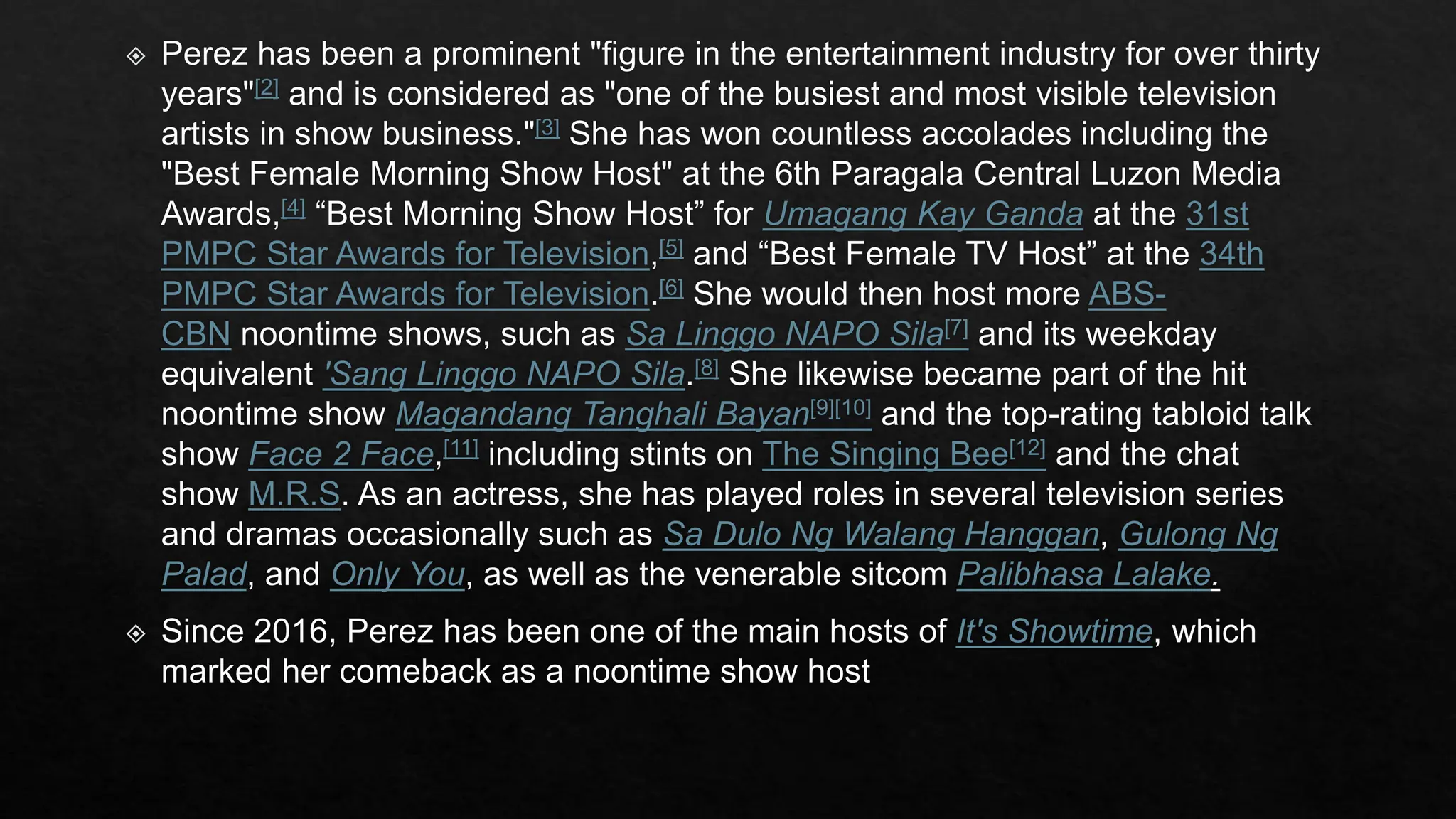 Amy Perez life, Biography, Career, Personal life, and filmography | PPTX