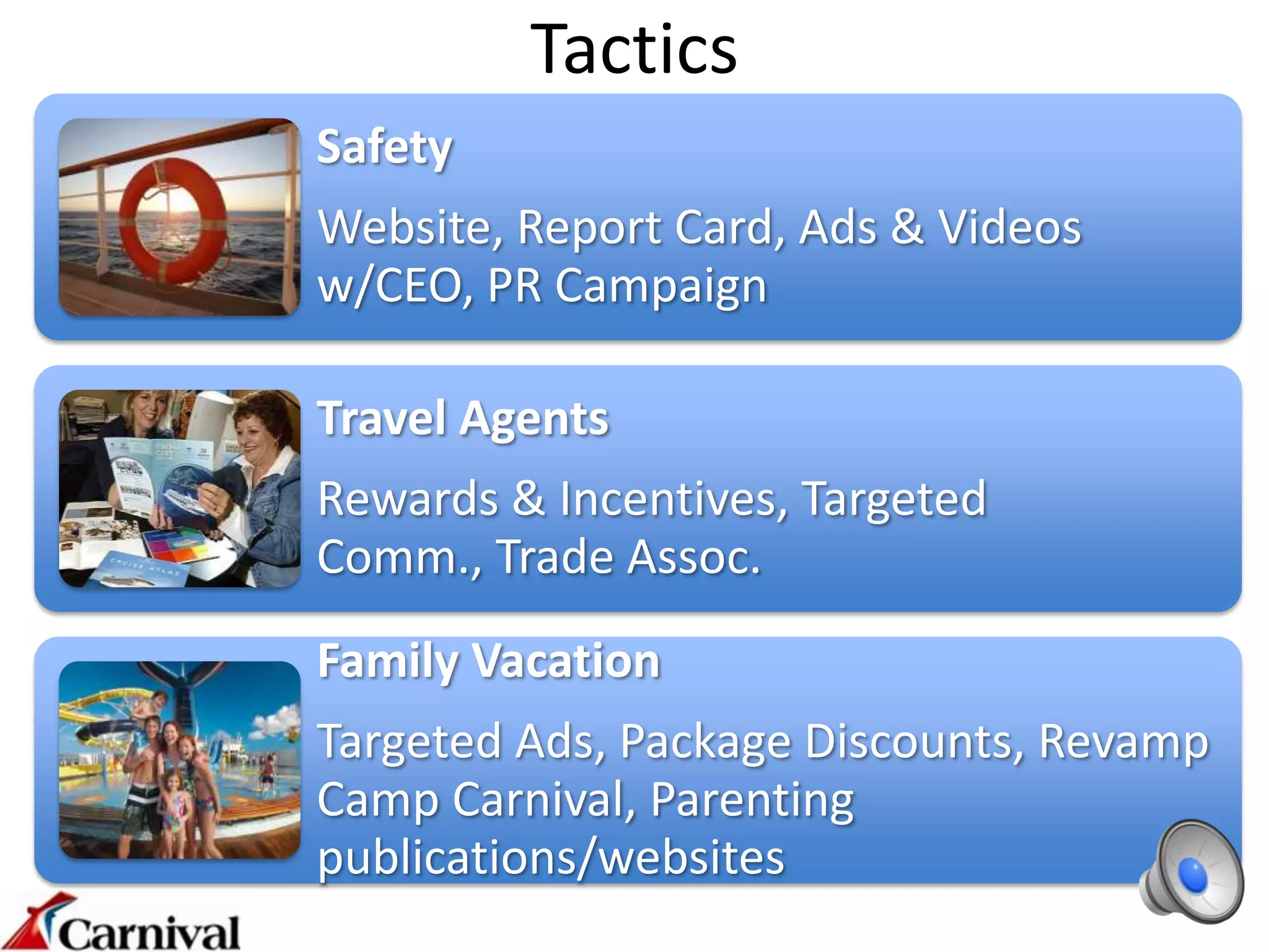 Carnival Cruise Line Communication Plan | PPTX